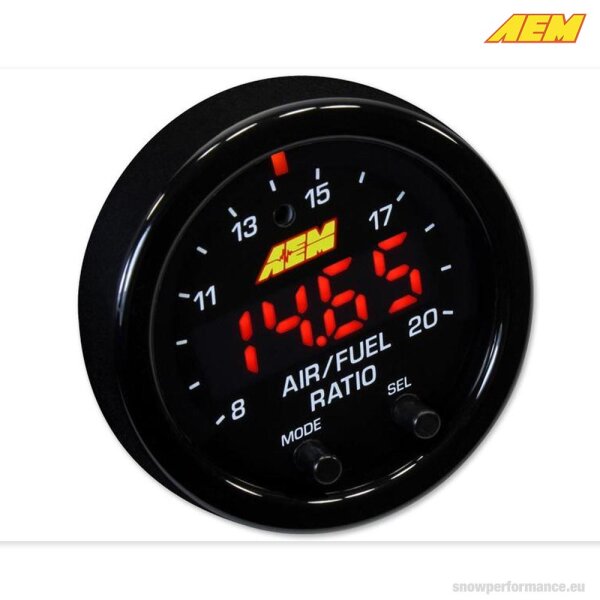 AEM X-Series UEGO AFR/Lambda Wideband Gauge - Water Injection - Snow ...